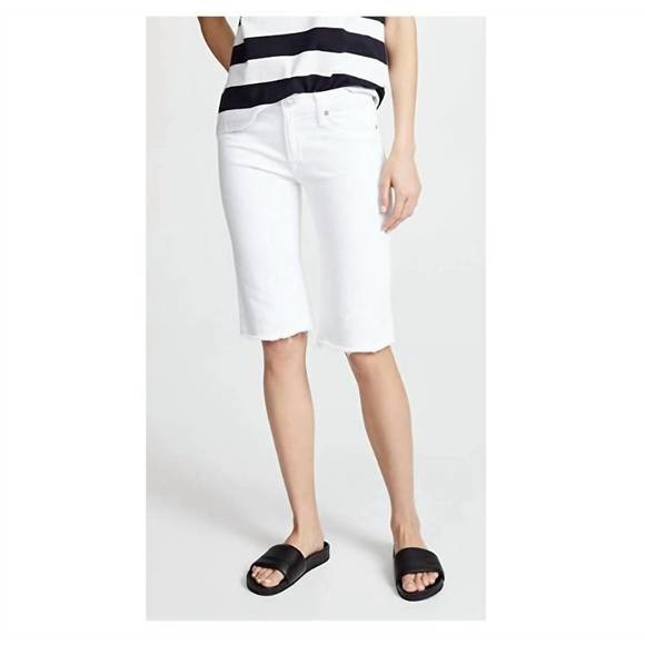 Hudson Jeans | Shorts | New Hudson Amelia Raw Hem Knee Bermuda Shorts ...